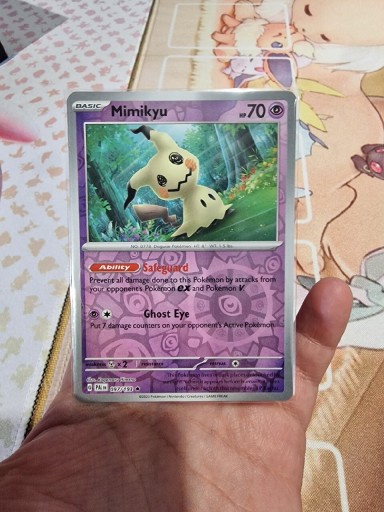 Mimikyu (097 PAL) karta holo rev reverse pokemon | Gdańsk | Kup teraz ...