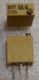 64Y 5K 64W502 POTENCJOMETR PRECYZYJNY SPECTROL | Legnica | Kup teraz na ...