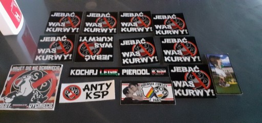 Vlepki Legia Warszawa anty polonia ksp | Warszawa | Kup teraz na ...