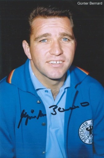 Gunter BERNARD oryginalny autograf MŚ 1966 | Warszawa | Kup teraz na ...