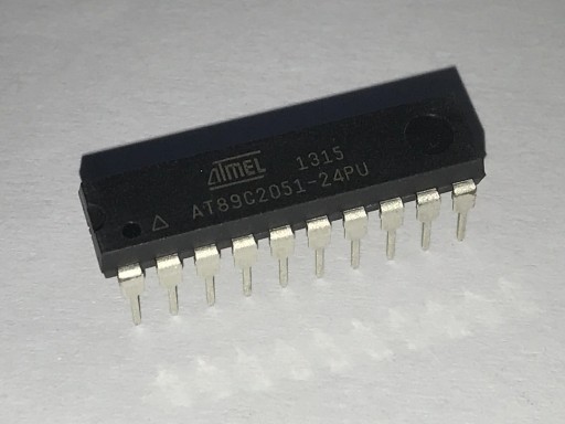 Atmel AT89C2051-24PI 8051 24MHz 2K x 8 DIP-20 | Chrzanow | Kup teraz na ...