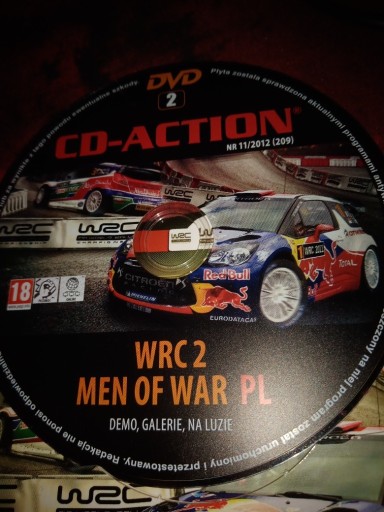 CD-ACTION 11/2012 #209 - WRC 2, Men of War PL | Szczawnica | Kup teraz ...