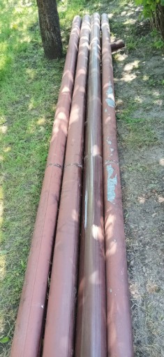 Rura spustowa 6m fi 120 fi 100 stalowa ocynkowana Rynna spadowa | Sokołów Małopolski ...