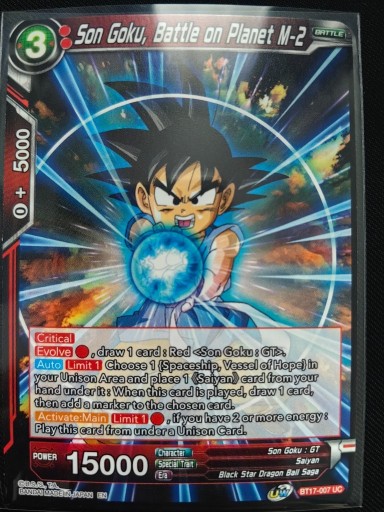 Karta Dragon Ball BT17-007 UC | Nowy Sącz | Kup teraz na Allegro Lokalnie