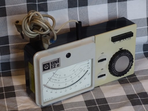 Miernik uniwersalny z DDR Uni 12 E analogowy | Ściechów | Kup teraz na ...