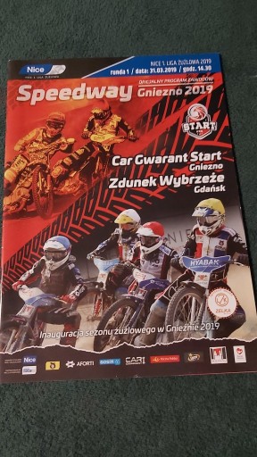 Program Żużel 1L Start Gniezno Gdańsk 2019 | Gniezno | Kup teraz na Allegro Lokalnie