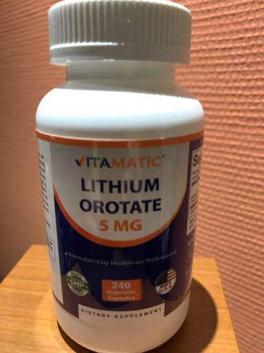 Orotan litu 5 mg suplement firmy vitamatic 240 tab | Niemstów | Kup ...