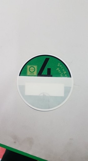 Naklejka plakietka EURO 4 Umweltplakette | Głogoczów | Kup teraz na ...