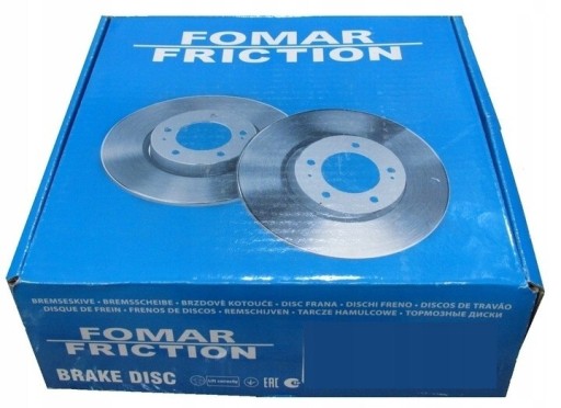 Fomar FO 2542 Tarcze hamulcowe kpl SAAB 9-5 Tył | Marki | Kup teraz na ...