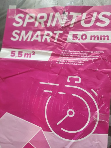 Podkład SPRINTUS SMART XPS pod panele podłogowe Super grubość 5 mm ...