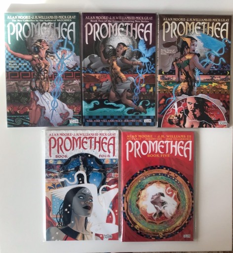 Promethea - BOOK 1-5, SC Alan Moore | Wrocław | Kup teraz na Allegro ...