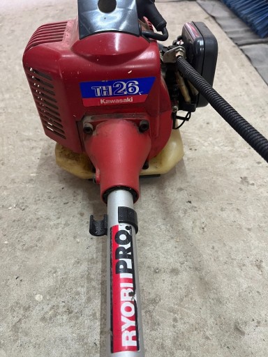Kosa spali Ryobi RK26 silnik Kawasaki TH 26 | Wierzbna | Kup teraz na Allegro Lokalnie