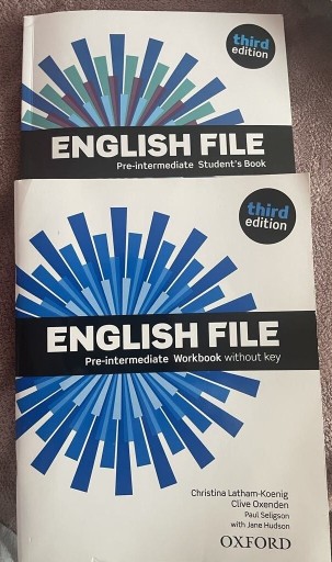 English file A2-B1 workbook i students book | Gdańsk | Ogłoszenie na ...