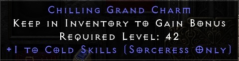 D2R - Chilling Grand Charm Skiller +1 Cold Skills | Poznan | Kup teraz ...
