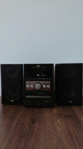 Wieża JVC UXG48 DVD CD MP3 z głośnikami czarna | Łódź | Kup teraz na ...