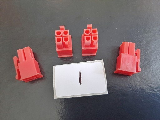 1szt EPS 4 pin do CPU wtyk żeński z PINAMI | Lubin | Kup teraz na ...