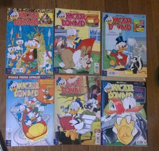 Zestaw 22 komiksów Kaczor Donald z 2000 roku | Zielonka | Kup teraz na Allegro Lokalnie