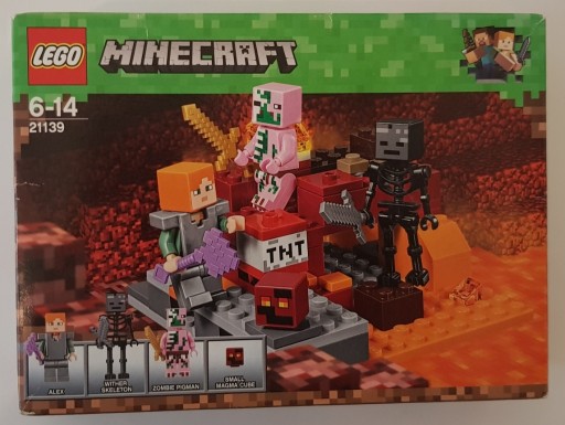 Lego Minecraft 21139 The Nether Fight | Kraków | Kup teraz na Allegro ...