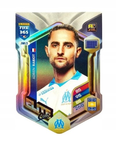Adrien Rabiot JWL2 Elite Cut Karta PANINI FIFA 365 2026 | Kraków | Kup ...