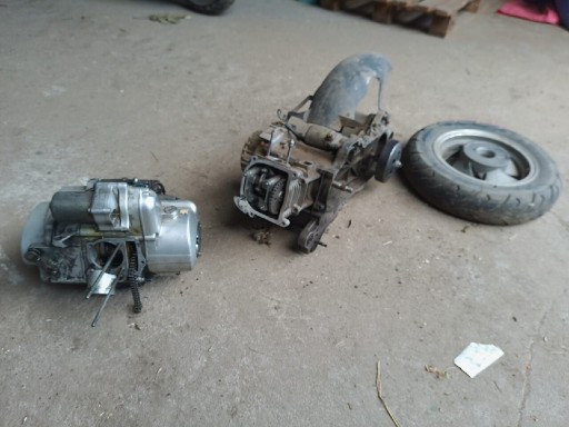 Części kartery przekładnia silnik skuter 139 qmb | Ryczywół | Ogłoszenie na Allegro Lokalnie