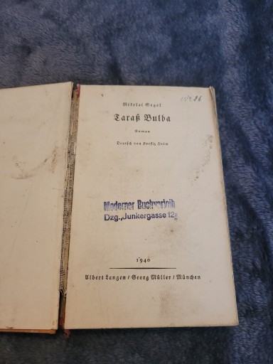 Książka Tarras Bulba Nikolai Gogol | Gdynia | Licytacja na Allegro Lokalnie