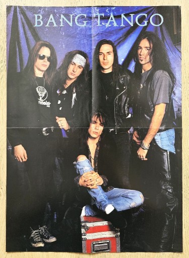 Bang Tango Duży plakat poster z 1992 roku Format A2 40 x 55 cm NOWY | Tarnów | Kup teraz na ...
