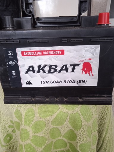 Akumulator AKBAT 60 AH 510 A GWARANCJA | Bielicha | Kup teraz na ...