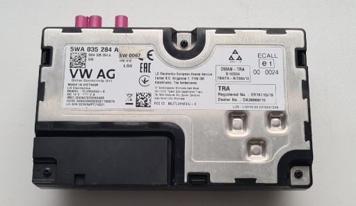 VW Audi Seat Moduł Sterownika Online 5wa035284A | Częstochowa | Kup ...