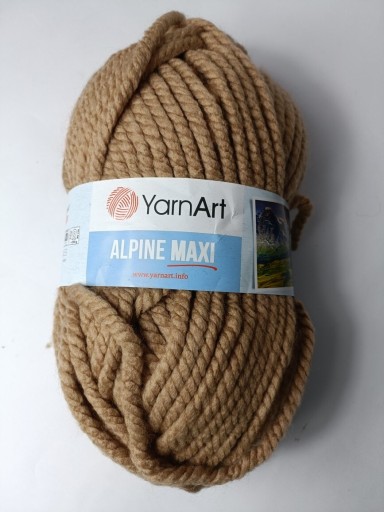 Włóczka Alpine Maxi 250g YarnArt beż 666 | Rożnòw | Kup teraz na ...