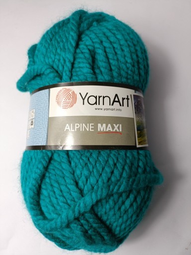 Włóczka Alpine Maxi 250g YarnArt morski 675 | Rożnòw | Kup teraz na ...