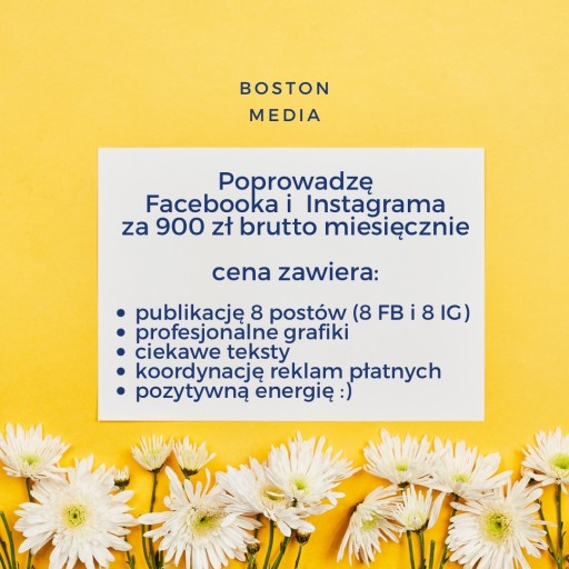 Prowadzenie profili na Facebooku i Instagramie | Chorzów | Kup teraz na ...