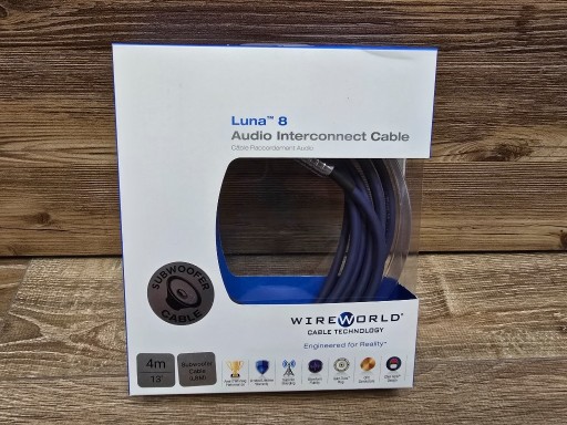 Kabel Wireworld Luna 8 subwoofer interconnect RCA 4m LSM | Szczecin | Kup teraz na Allegro Lokalnie