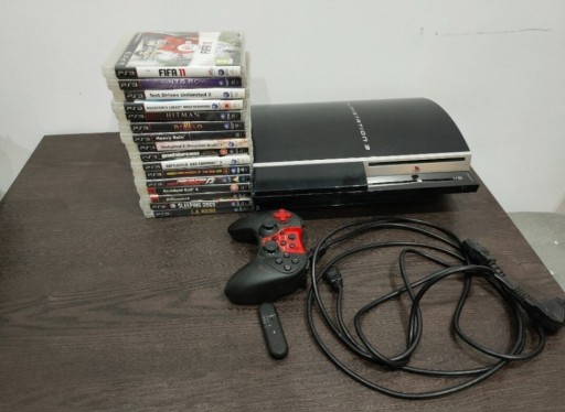 Playstation 3 + kable + pad + 16 gier | Tychy | Kup teraz na Allegro ...