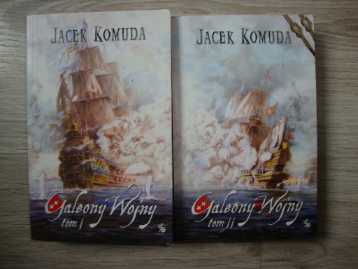 Jacek Komuda - Galeony wojny Tom I, II | Lubań | Kup teraz na Allegro ...
