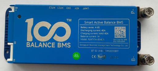 Active Balance BMS 4–8S 40A – Sprawny Komplet z WiFi BT i Panelem ...