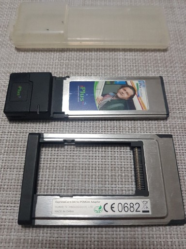 Adapter Express Card PCMCIA modem 3G Huawei E800 | Piła | Kup teraz na ...