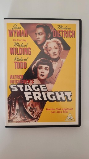Stage fright Trema Hitchcock ANG DVD | Kraków | Kup teraz na Allegro ...