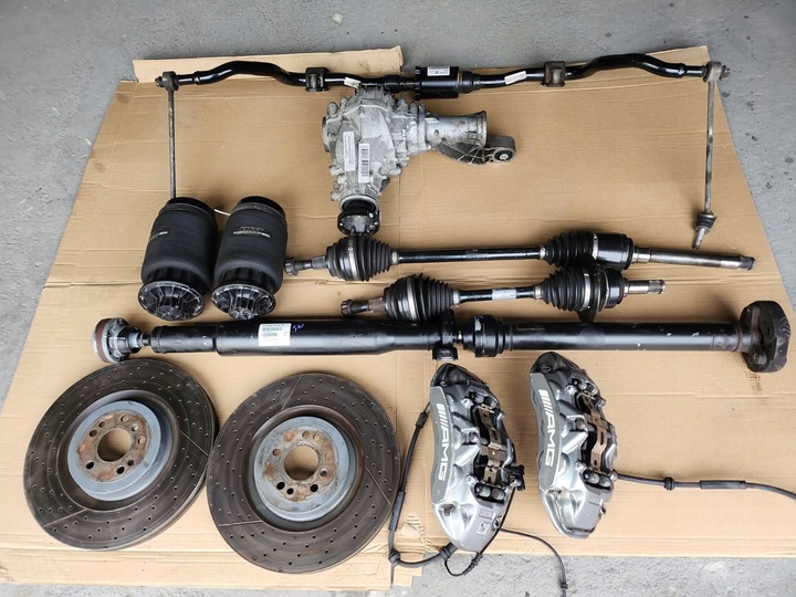 1663200029 MERCEDES-BENZ X166 ML, GL 63AMG AIR BAGS REAR 1663200029