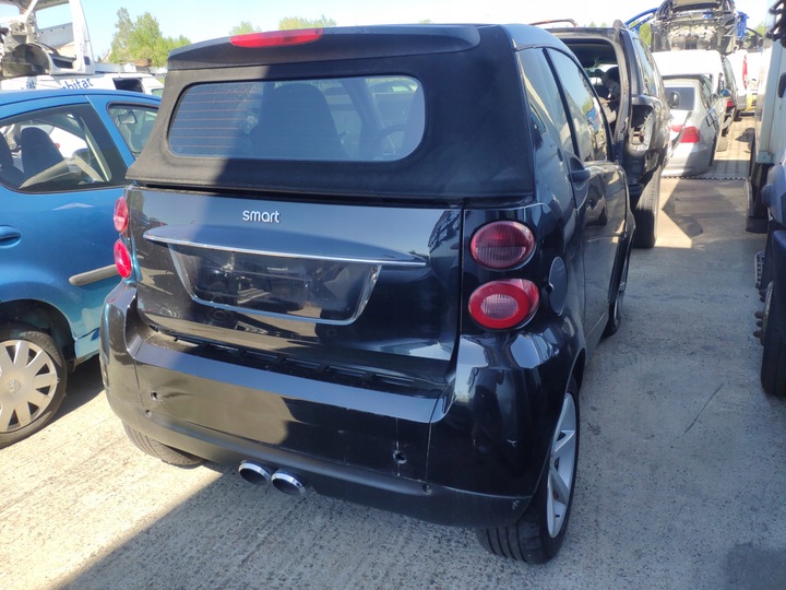 KLAPA SMART 451 CABRIO EB1 ECA SMART FORTWO II 451 CABRIOLET BOOTLID ...