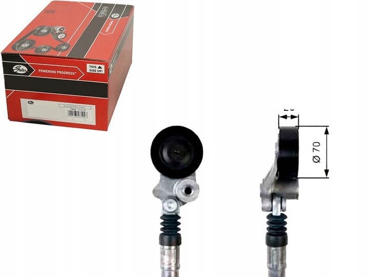 GAT/T39158/ZAPS GATES BRIDLE BELT WIELOROWKOWEGO MERCEDES SPRIN