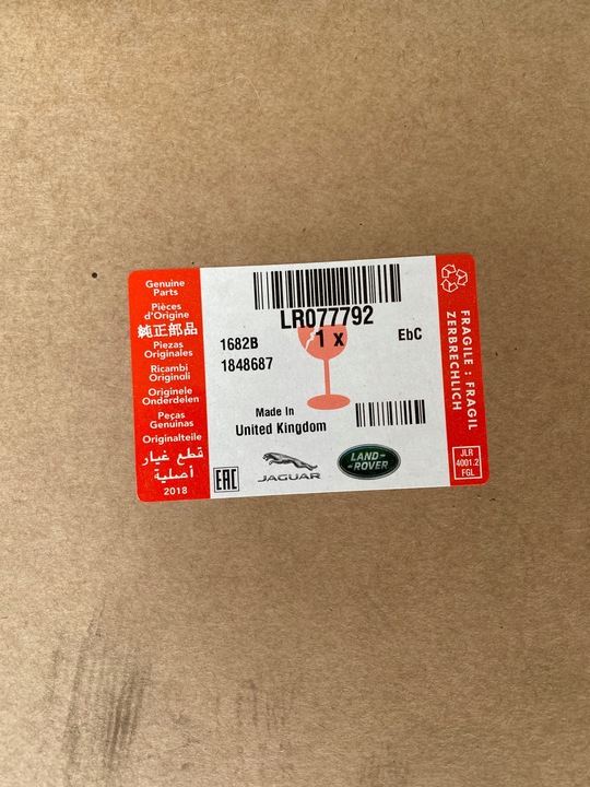 FK72-17F954-A DISCOVERY SPORT L550 SPOILER BUMPER REAR