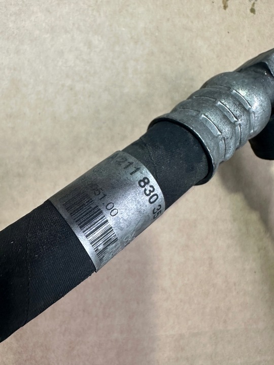 a2118303515, 2118303515 CABLE KLIMATYZACJI, RURKA, CONNECTION MERCEDES ...