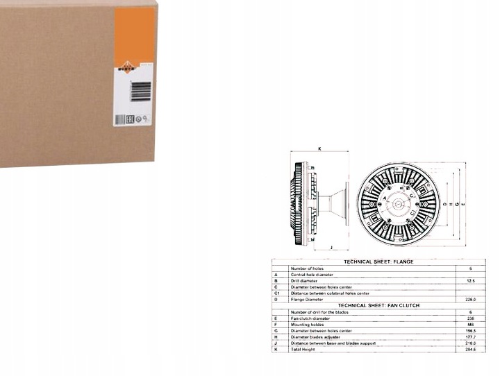 49017 VISCO COUPLINGS CLUTCH VISCOUS COUPLING [NRF]