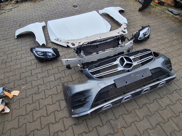 MERCEDES 253 GLC AMG BUMPER HOOD LAMPS BELT