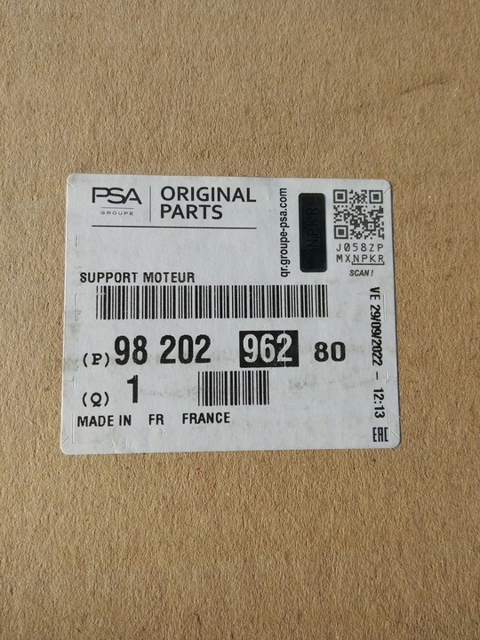 9820296280 AIR BAGS ENGINE 9820296280 9800010180 9821089380