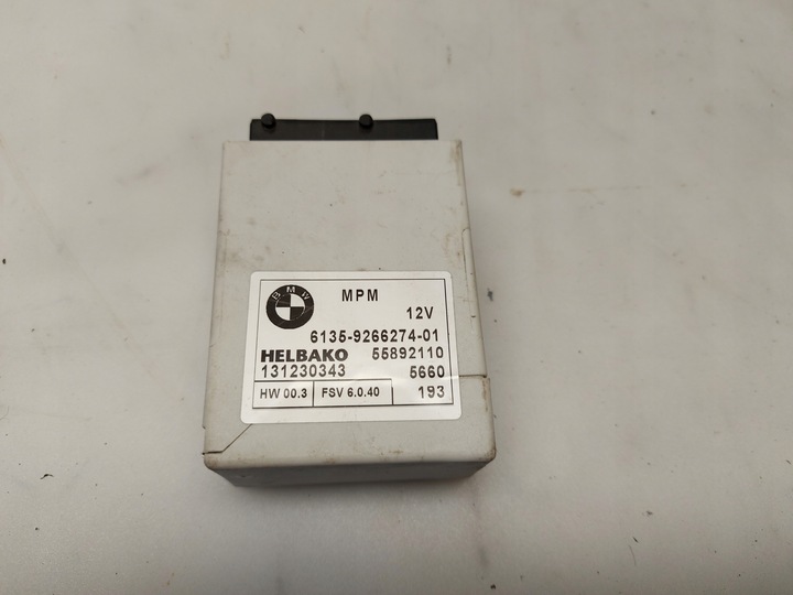 6135-9266274 55892110 MODULE CONTROL UNIT ENERGII MPM 9266274 BMW E60 E61