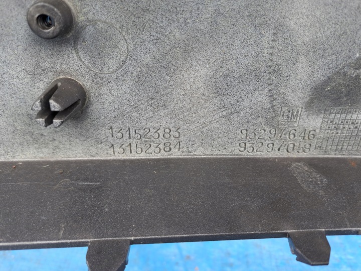 GM 13152383 OPEL-CZESCI MERIVA A BUMPER FRONT FRONT 681