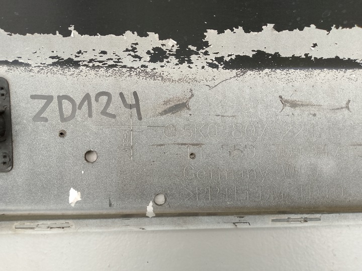 Buy VW GOLF VI 6 5K GTI 2008- BUMPER FRONT ANTERIOR 5K0807221T ÷ (used ...