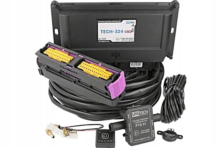 0H-MI-LP-0095 LPGTECH 324 OBD COMPLETE SET ELECTRONICS 4 CYLINDER