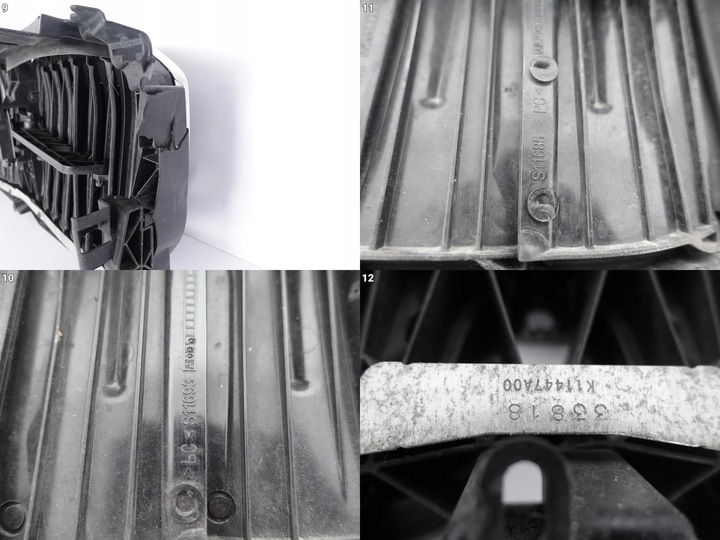 9465525 BMW X5 G05 18- RADIATOR GRILLE LOUVERS CURTAIN GRILLE FRONT